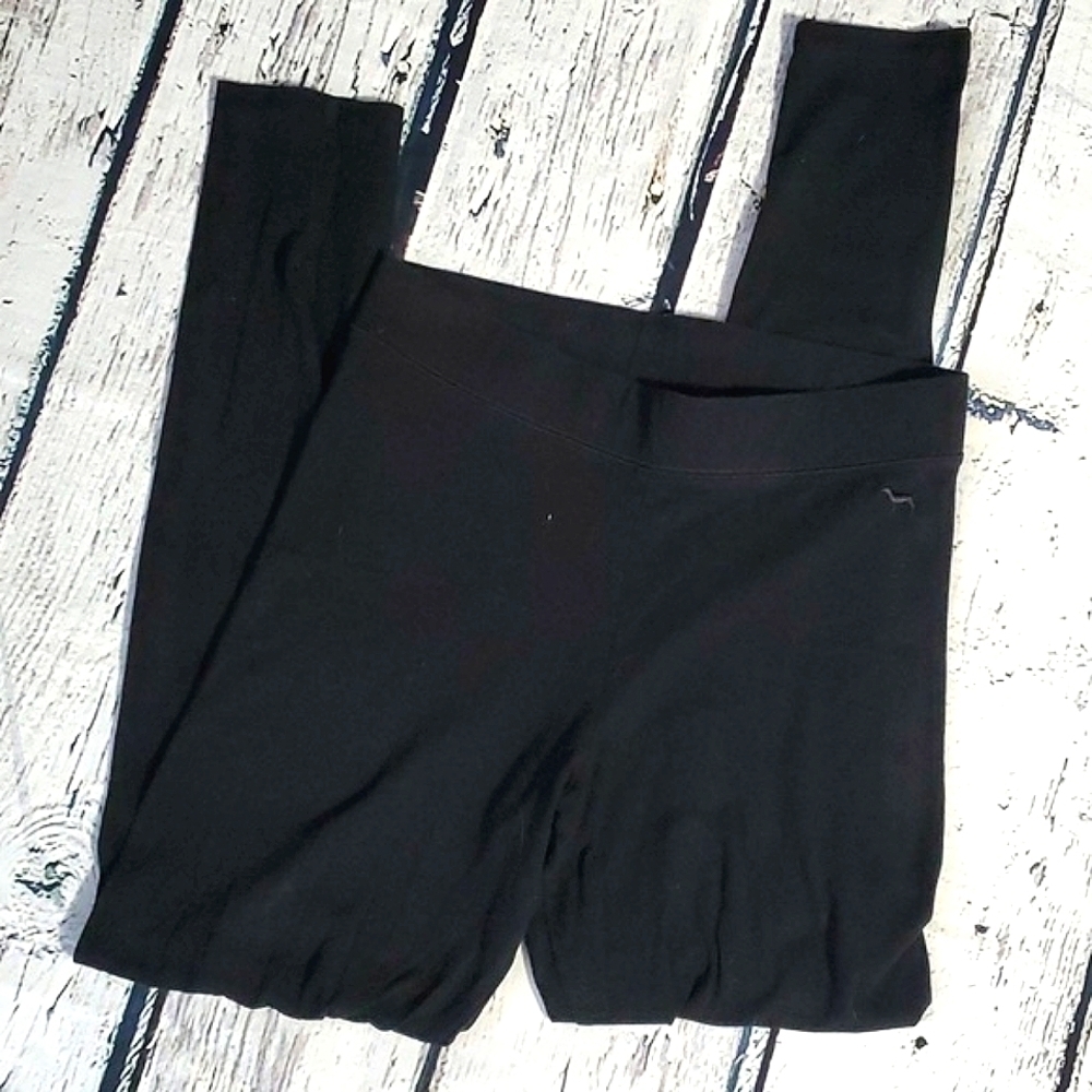 2019 Victoria's Secret Pink Yoga Classic Basic Black … - Gem